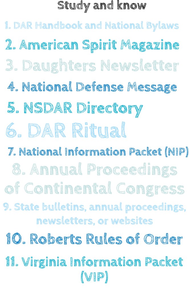 Regent – Maria Mitchell Chapter, NSDAR